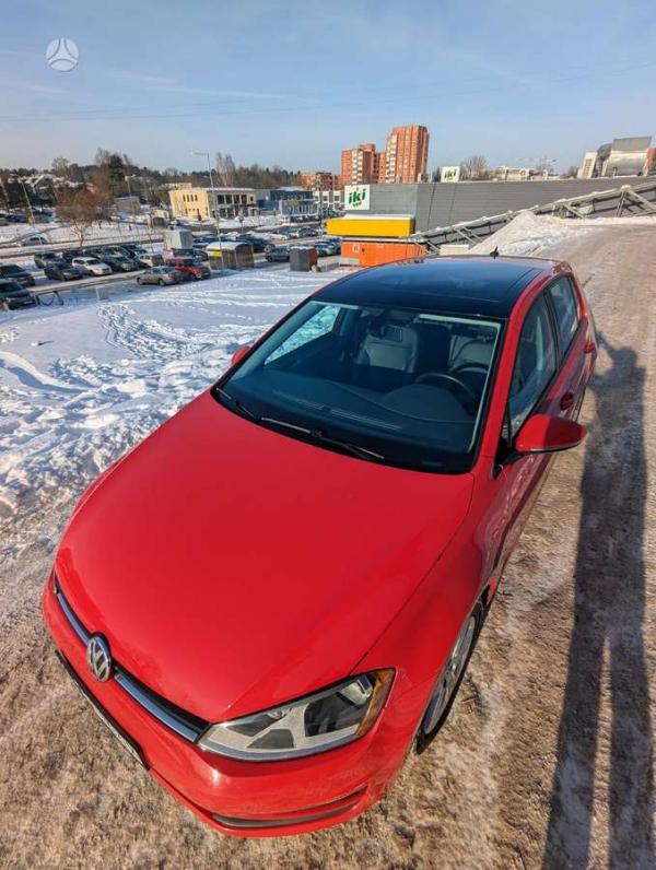 Sarkans Volkswagen Golf 2017 Viļņa, ar dzinēja tilpumu 1.80 L un nobraukumu 121 tūkst. km par 9200 €, foto 11 vietnē AUTOMOTO.COM.LV