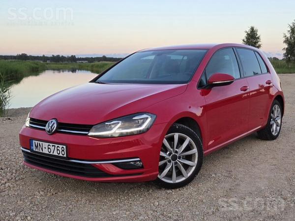 Sarkans Volkswagen Golf 2017 Rīga, ar dzinēja tilpumu 1.40 L un nobraukumu 173 tūkst. km par 11500 €, foto 1 vietnē AUTOMOTO.COM.LV