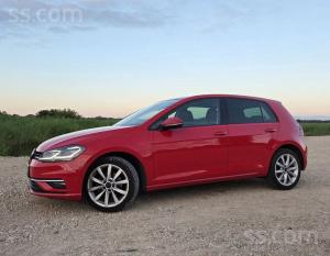 Red Volkswagen Golf 2017 in Riga, with an engine capacity of 1.40 L and mileage of 173 thousand km for 11500 €, photo 3 on AUTOMOTO.COM.LV