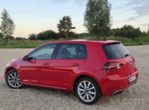 Red Volkswagen Golf 2017 in Riga, with an engine capacity of 1.40 L and mileage of 173 thousand km for 11500 €, photo 4 on AUTOMOTO.COM.LV