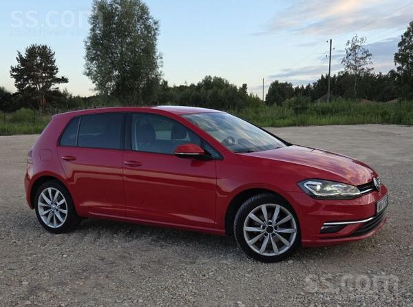 Sarkans Volkswagen Golf 2017 Rīga, ar dzinēja tilpumu 1.40 L un nobraukumu 173 tūkst. km par 11500 €, foto 5 vietnē AUTOMOTO.COM.LV