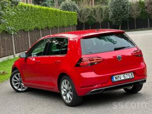 Red Volkswagen Golf 2017 in Riga, with an engine capacity of 1.40 L and mileage of 174 thousand km for 10290 €, photo 5 on AUTOMOTO.COM.LV