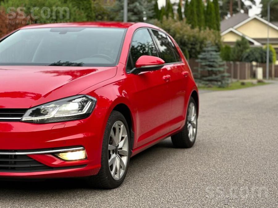 Red Volkswagen Golf 2017 in Riga, with an engine capacity of 1.40 L and mileage of 174 thousand km for 10290 €, photo 31 on AUTOMOTO.COM.LV