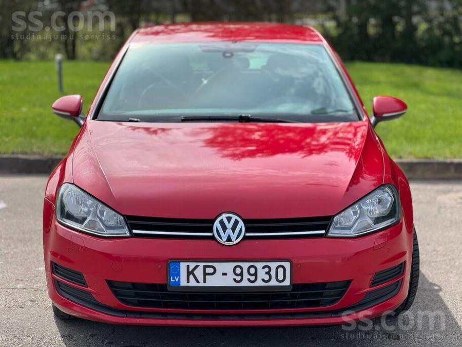 Sarkans Volkswagen Golf 2017 Rīga, ar dzinēja tilpumu 1.60 L un nobraukumu 245 tūkst. km par 5990 €, foto 3 vietnē AUTOMOTO.COM.LV
