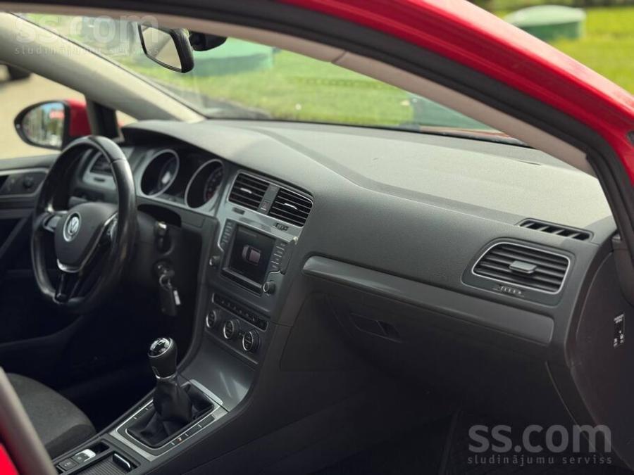 Sarkans Volkswagen Golf 2017 Rīga, ar dzinēja tilpumu 1.60 L un nobraukumu 245 tūkst. km par 5990 €, foto 10 vietnē AUTOMOTO.COM.LV