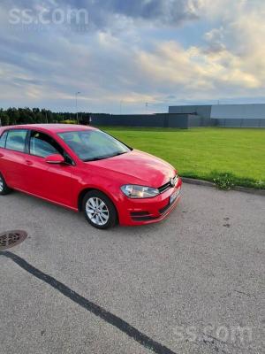 Sarkans Volkswagen Golf 2017 Ogre, ar dzinēja tilpumu 1.60 L un nobraukumu 243 tūkst. km par 5990 €, foto 3 vietnē AUTOMOTO.COM.LV
