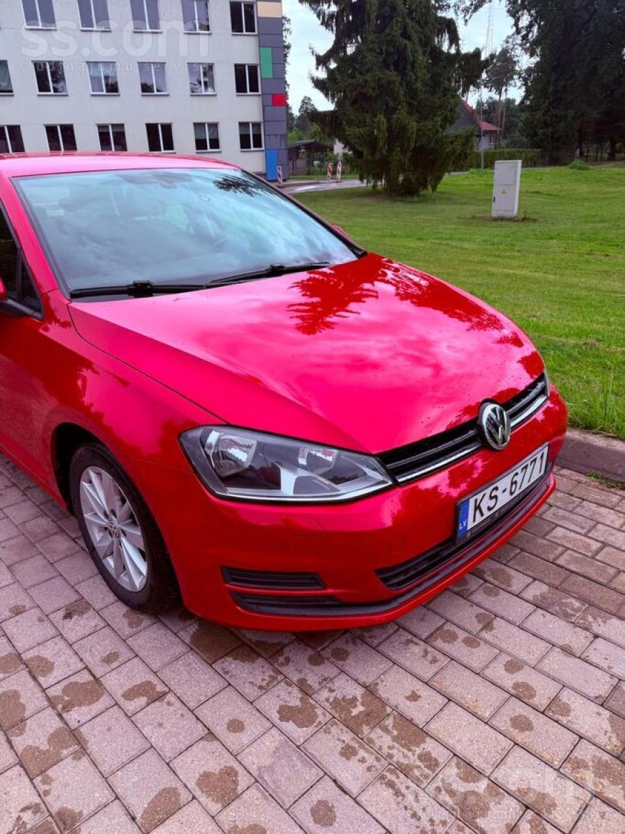Sarkans Volkswagen Golf 2017 Ogre, ar dzinēja tilpumu 1.60 L un nobraukumu 243 tūkst. km par 5990 €, foto 6 vietnē AUTOMOTO.COM.LV