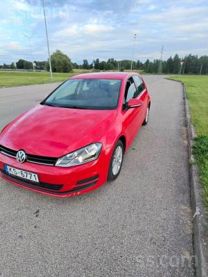 Sarkans Volkswagen Golf 2017 Ogre, ar dzinēja tilpumu 1.60 L un nobraukumu 243 tūkst. km par 5990 €, foto 7 vietnē AUTOMOTO.COM.LV