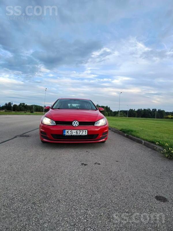 Sarkans Volkswagen Golf 2017 Ogre, ar dzinēja tilpumu 1.60 L un nobraukumu 243 tūkst. km par 5990 €, foto 11 vietnē AUTOMOTO.COM.LV