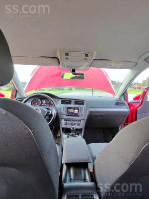 Sarkans Volkswagen Golf 2017 Ogre, ar dzinēja tilpumu 1.60 L un nobraukumu 243 tūkst. km par 5990 €, foto 12 vietnē AUTOMOTO.COM.LV