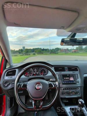 Sarkans Volkswagen Golf 2017 Ogre, ar dzinēja tilpumu 1.60 L un nobraukumu 243 tūkst. km par 5990 €, foto 13 vietnē AUTOMOTO.COM.LV