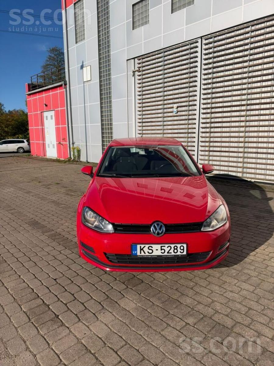 Sarkans Volkswagen Golf 2017 Rīga, ar dzinēja tilpumu 1.60 L un nobraukumu 264 tūkst. km par 4390 €, foto 1 vietnē AUTOMOTO.COM.LV