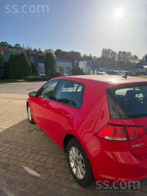 Sarkans Volkswagen Golf 2017 Rīga, ar dzinēja tilpumu 1.60 L un nobraukumu 264 tūkst. km par 4390 €, foto 5 vietnē AUTOMOTO.COM.LV