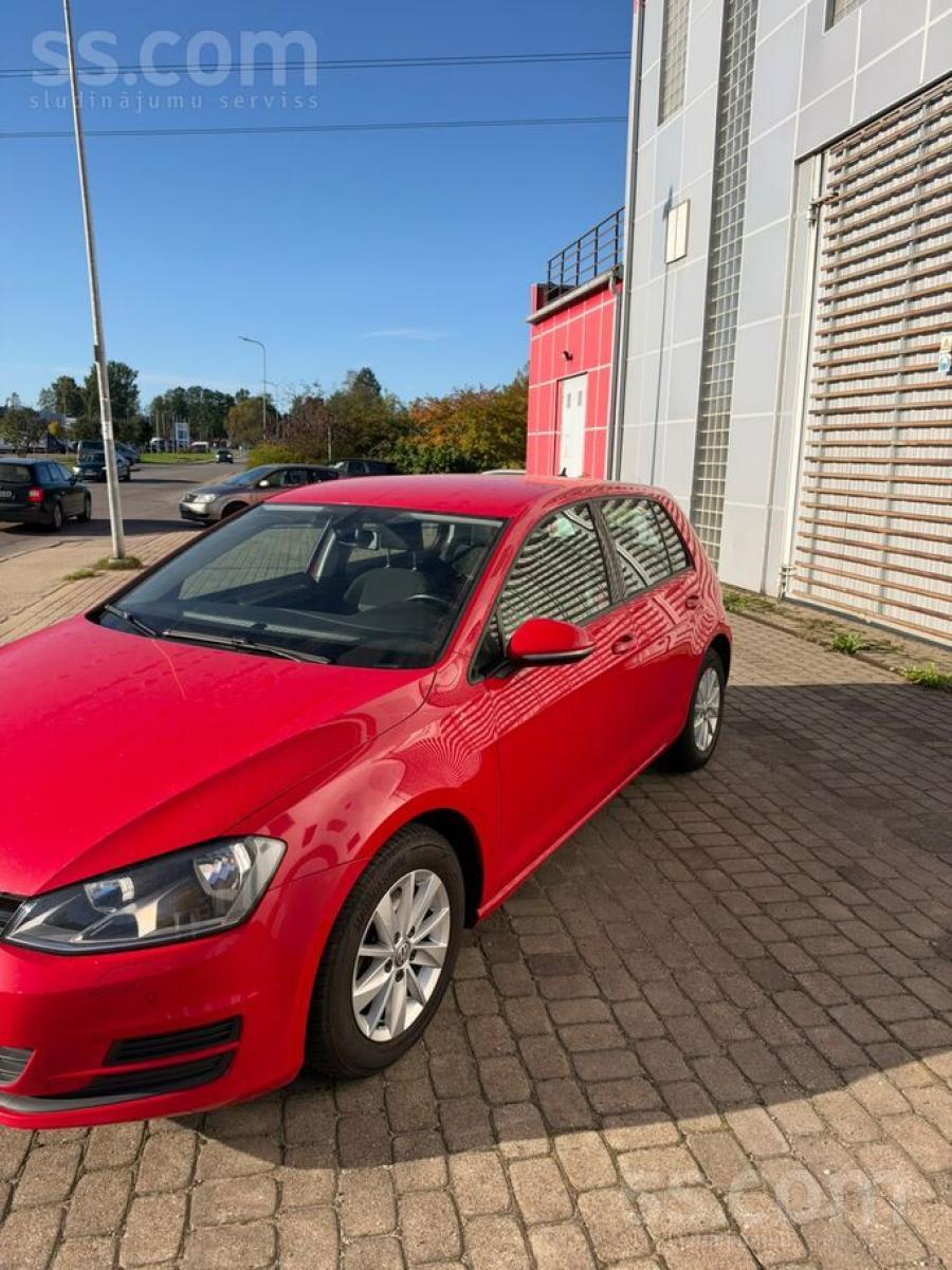 Sarkans Volkswagen Golf 2017 Rīga, ar dzinēja tilpumu 1.60 L un nobraukumu 264 tūkst. km par 4390 €, foto 6 vietnē AUTOMOTO.COM.LV