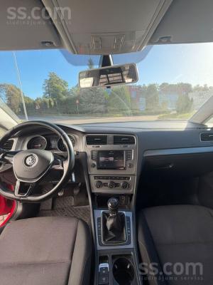 Sarkans Volkswagen Golf 2017 Rīga, ar dzinēja tilpumu 1.60 L un nobraukumu 264 tūkst. km par 4390 €, foto 9 vietnē AUTOMOTO.COM.LV