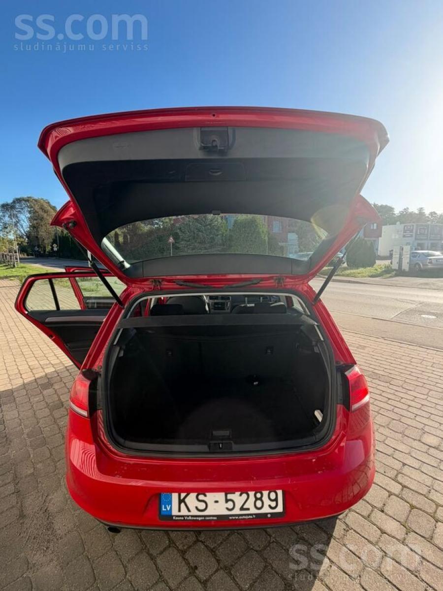 Sarkans Volkswagen Golf 2017 Rīga, ar dzinēja tilpumu 1.60 L un nobraukumu 264 tūkst. km par 4390 €, foto 12 vietnē AUTOMOTO.COM.LV
