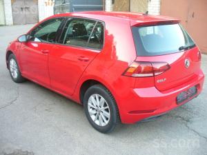 Sarkans Volkswagen Golf 2018 Rīga, ar dzinēja tilpumu 1.40 L un nobraukumu 45 tūkst. km par 9100 €, foto 5 vietnē AUTOMOTO.COM.LV