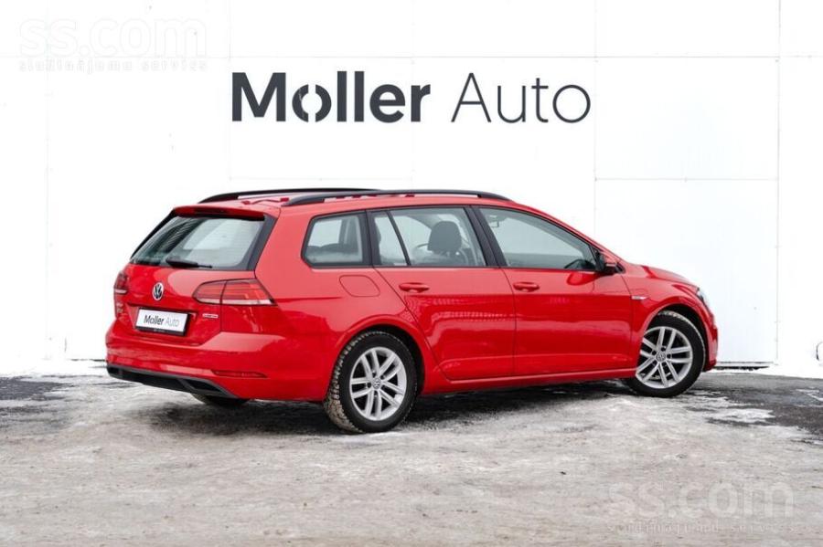 Sarkans Volkswagen Golf 2019 Rīga, ar dzinēja tilpumu 1.50 L un nobraukumu 164 tūkst. km par 8800 €, foto 4 vietnē AUTOMOTO.COM.LV