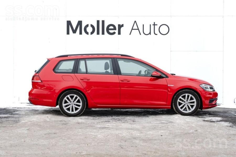 Sarkans Volkswagen Golf 2019 Rīga, ar dzinēja tilpumu 1.50 L un nobraukumu 164 tūkst. km par 8800 €, foto 5 vietnē AUTOMOTO.COM.LV