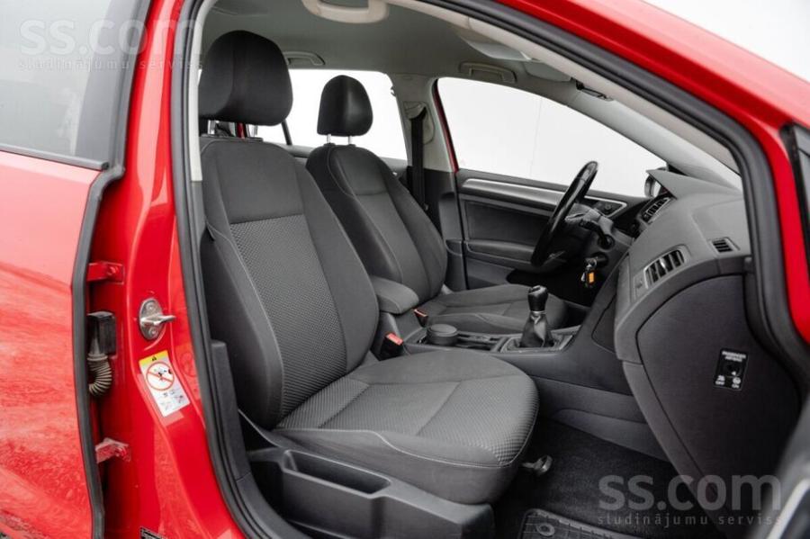 Sarkans Volkswagen Golf 2019 Rīga, ar dzinēja tilpumu 1.50 L un nobraukumu 164 tūkst. km par 8800 €, foto 6 vietnē AUTOMOTO.COM.LV