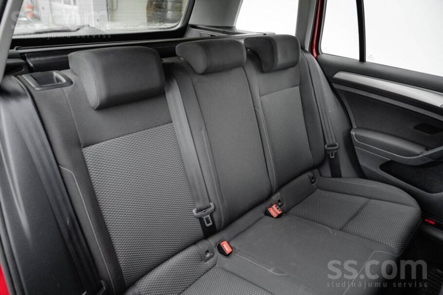 Sarkans Volkswagen Golf 2019 Rīga, ar dzinēja tilpumu 1.50 L un nobraukumu 164 tūkst. km par 8800 €, foto 7 vietnē AUTOMOTO.COM.LV