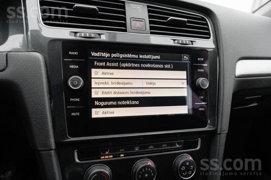 Sarkans Volkswagen Golf 2019 Rīga, ar dzinēja tilpumu 1.50 L un nobraukumu 164 tūkst. km par 8800 €, foto 14 vietnē AUTOMOTO.COM.LV