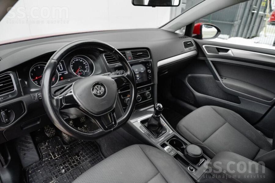 Sarkans Volkswagen Golf 2019 Rīga, ar dzinēja tilpumu 1.50 L un nobraukumu 164 tūkst. km par 8800 €, foto 16 vietnē AUTOMOTO.COM.LV