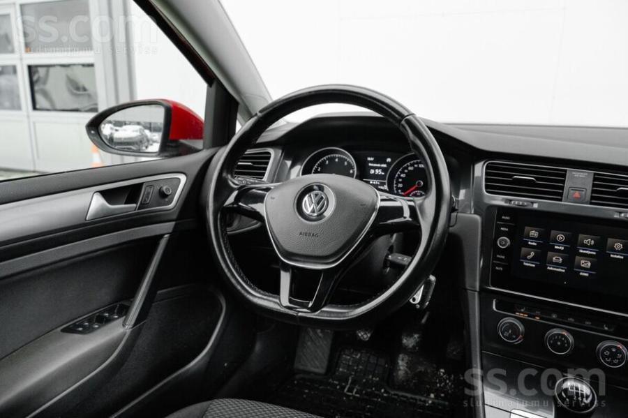 Sarkans Volkswagen Golf 2019 Rīga, ar dzinēja tilpumu 1.50 L un nobraukumu 164 tūkst. km par 8800 €, foto 18 vietnē AUTOMOTO.COM.LV