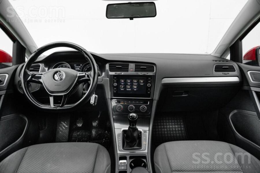Sarkans Volkswagen Golf 2019 Rīga, ar dzinēja tilpumu 1.50 L un nobraukumu 164 tūkst. km par 8800 €, foto 19 vietnē AUTOMOTO.COM.LV