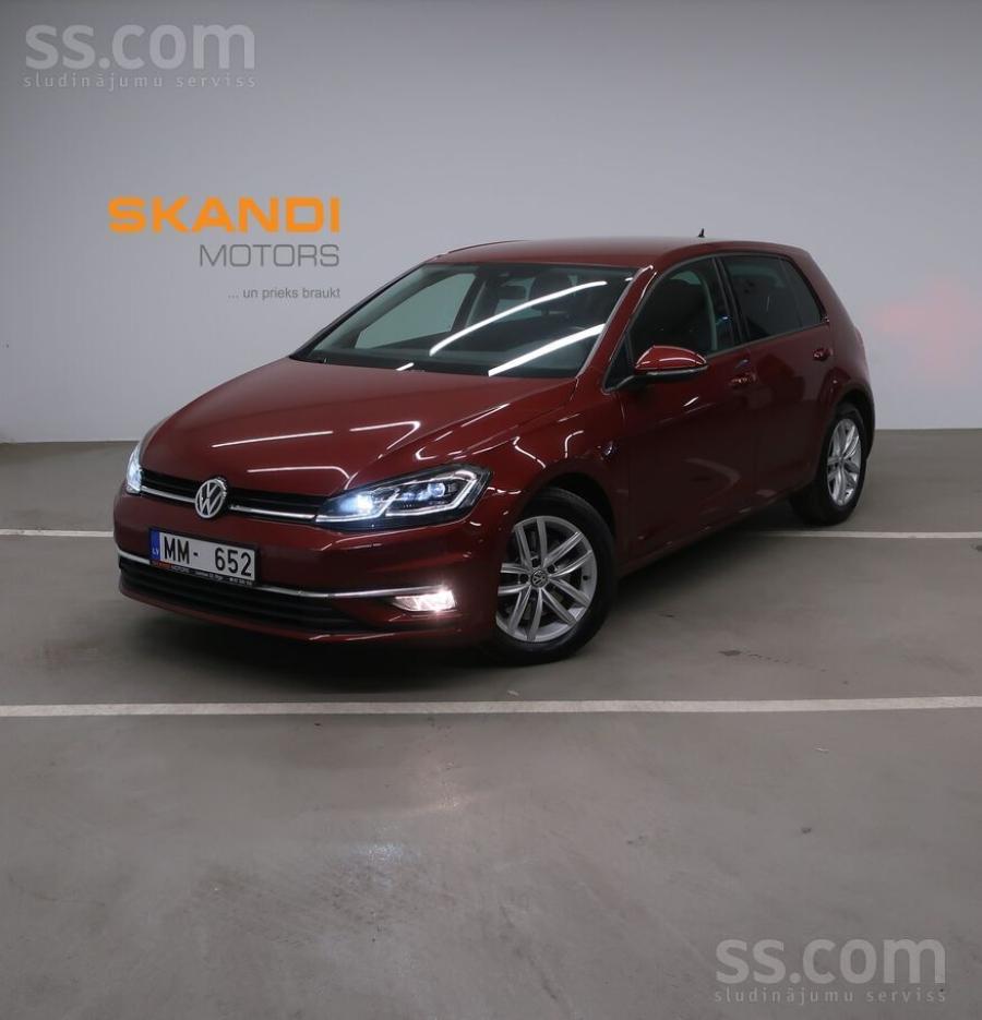 Sarkans Volkswagen Golf 2020 Rīga, ar dzinēja tilpumu 1.50 L un nobraukumu 68 tūkst. km par 15490 €, foto 1 vietnē AUTOMOTO.COM.LV