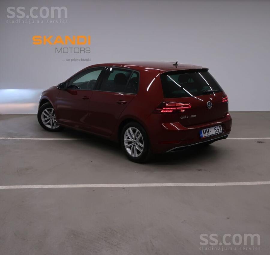 Sarkans Volkswagen Golf 2020 Rīga, ar dzinēja tilpumu 1.50 L un nobraukumu 68 tūkst. km par 15490 €, foto 6 vietnē AUTOMOTO.COM.LV