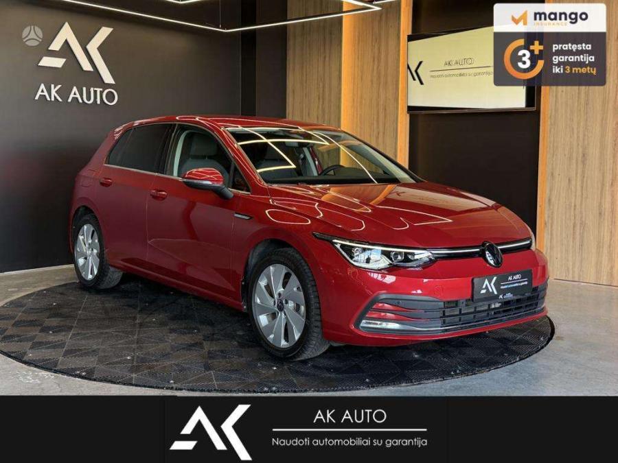 Sarkans Volkswagen Golf 2023 Kauņa, ar dzinēja tilpumu 1.50 L un nobraukumu 24 tūkst. km par 21990 €, foto 1 vietnē AUTOMOTO.COM.LV