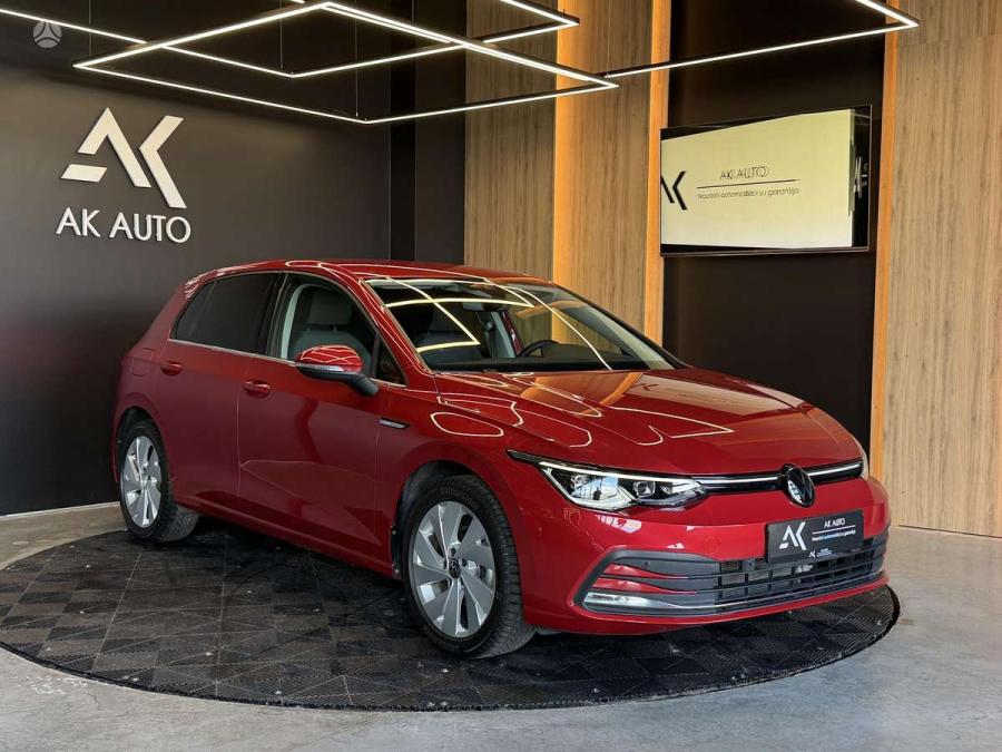 Sarkans Volkswagen Golf 2023 Kauņa, ar dzinēja tilpumu 1.50 L un nobraukumu 24 tūkst. km par 21990 €, foto 3 vietnē AUTOMOTO.COM.LV