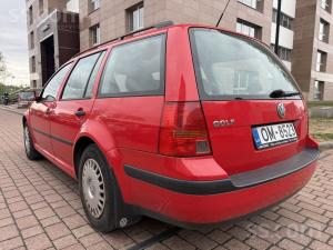 Sarkans Volkswagen Golf 2000 Rīga, ar dzinēja tilpumu 1.60 L un nobraukumu 0 tūkst. km par 2400 €, foto 7 vietnē AUTOMOTO.COM.LV