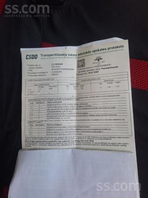 Красный Фольксваген Гольф 1993 в Лимбажи, объемом двигателя 1.60 л и пробегом 238 тыс. км за 390 €, фото 7 на AUTOMOTO.COM.LV
