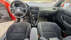 Red Volkswagen Golf 1998 in Ukmerge, with an engine capacity of 1.60 L and mileage of 159 thousand km for 1700 €, photo 16 on AUTOMOTO.COM.LV
