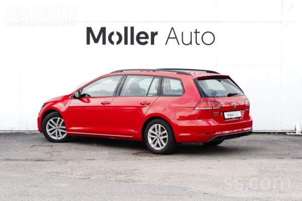 Red Volkswagen Golf 2019 in Riga, with an engine capacity of 1.50 L and mileage of 181 thousand km for 9500 €, photo 4 on AUTOMOTO.COM.LV
