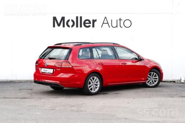Red Volkswagen Golf 2019 in Riga, with an engine capacity of 1.50 L and mileage of 181 thousand km for 9500 €, photo 5 on AUTOMOTO.COM.LV