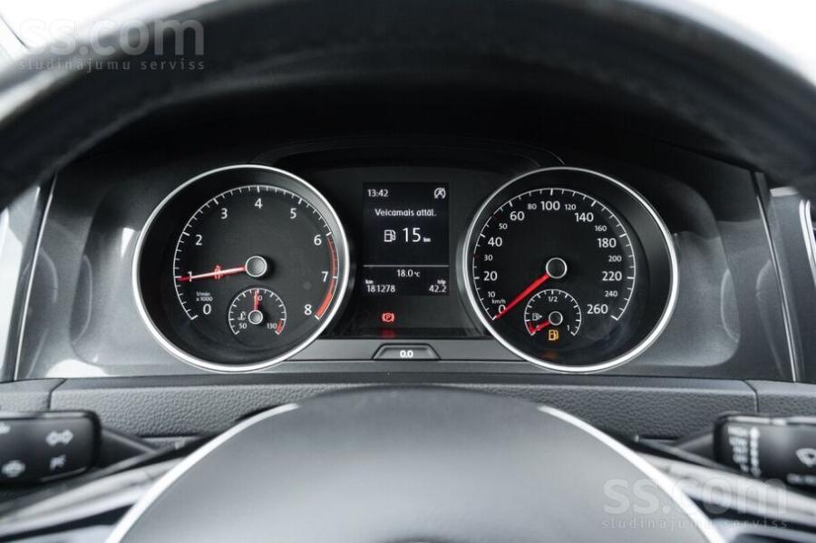 Sarkans Volkswagen Golf 2019 Rīga, ar dzinēja tilpumu 1.50 L un nobraukumu 181 tūkst. km par 7500 €, foto 11 vietnē AUTOMOTO.COM.LV