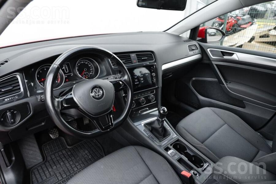 Sarkans Volkswagen Golf 2019 Rīga, ar dzinēja tilpumu 1.50 L un nobraukumu 181 tūkst. km par 7500 €, foto 17 vietnē AUTOMOTO.COM.LV
