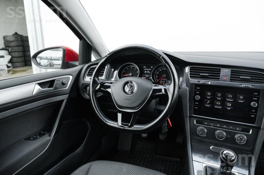 Sarkans Volkswagen Golf 2019 Rīga, ar dzinēja tilpumu 1.50 L un nobraukumu 181 tūkst. km par 7500 €, foto 19 vietnē AUTOMOTO.COM.LV