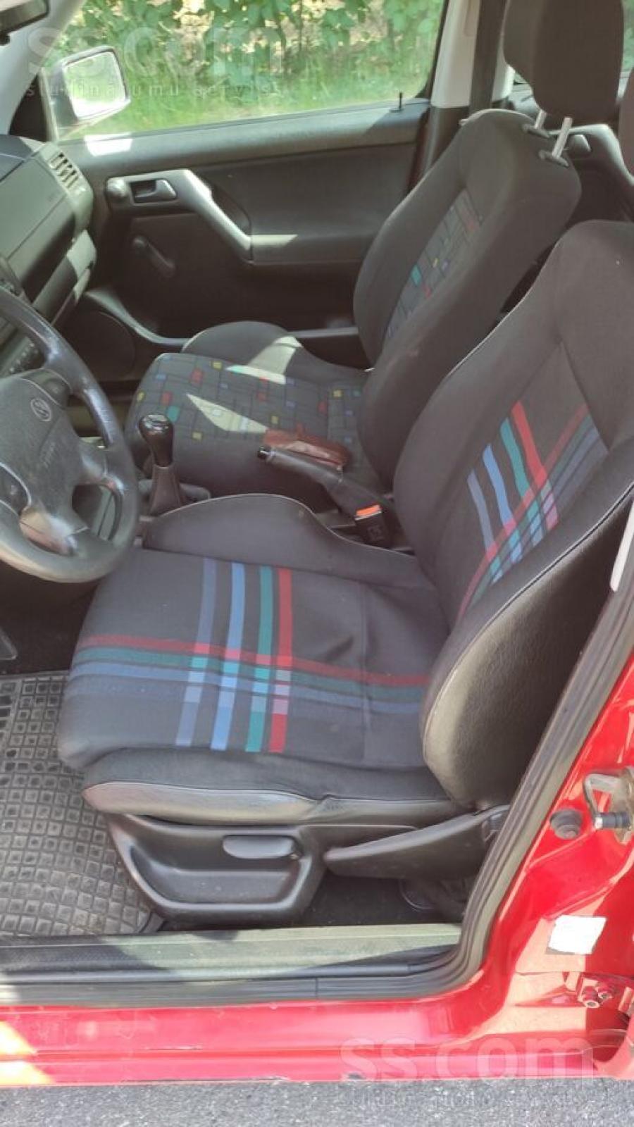 Sarkans Volkswagen Golf 1998 Rīga, ar dzinēja tilpumu 1.90 L un nobraukumu 200 tūkst. km par 2200 €, foto 8 vietnē AUTOMOTO.COM.LV