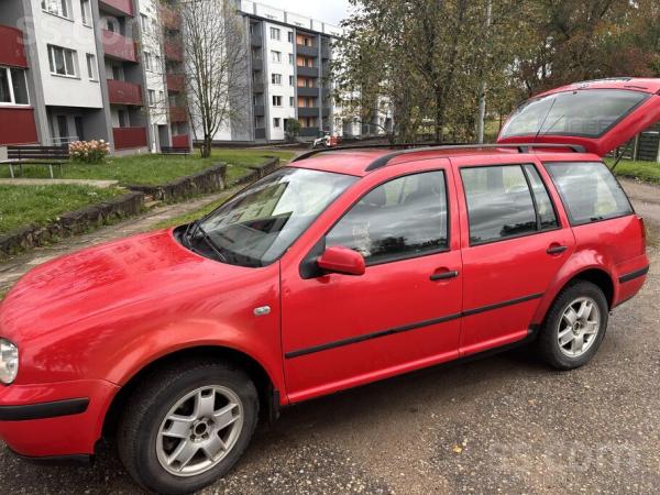 Красный Фольксваген Гольф 1999 в Валка, объемом двигателя 1.90 л и пробегом 405 тыс. км за 900 €, фото 5 на AUTOMOTO.COM.LV