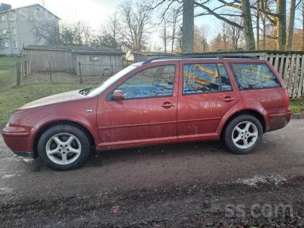 Sarkans Volkswagen Golf 2000 Rīga, ar dzinēja tilpumu 1.90 L un nobraukumu 177 tūkst. km par 1550 €, foto 4 vietnē AUTOMOTO.COM.LV
