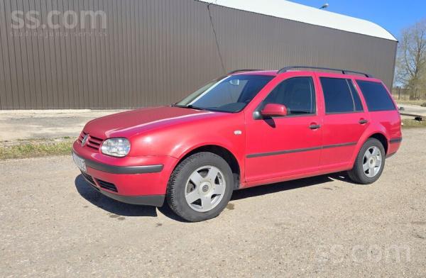Sarkans Volkswagen Golf 2000 Jēkabpils, ar dzinēja tilpumu 1.90 L un nobraukumu 279 tūkst. km par 1550 €, foto 1 vietnē AUTOMOTO.COM.LV
