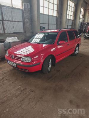 Sarkans Volkswagen Golf 2001 Ludza, ar dzinēja tilpumu 1.90 L un nobraukumu 439 tūkst. km par 1099 €, foto 3 vietnē AUTOMOTO.COM.LV