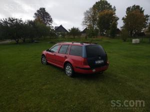 Красный Фольксваген Гольф 2001 в Кулдига, объемом двигателя 1.90 л и пробегом 412 тыс. км за 1000 €, фото 4 на AUTOMOTO.COM.LV