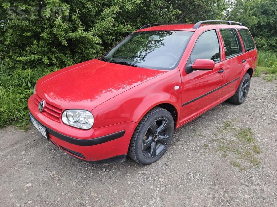 Sarkans Volkswagen Golf 2002 Valmiera, ar dzinēja tilpumu 1.90 L un nobraukumu 0 tūkst. km par 1050 €, foto 1 vietnē AUTOMOTO.COM.LV