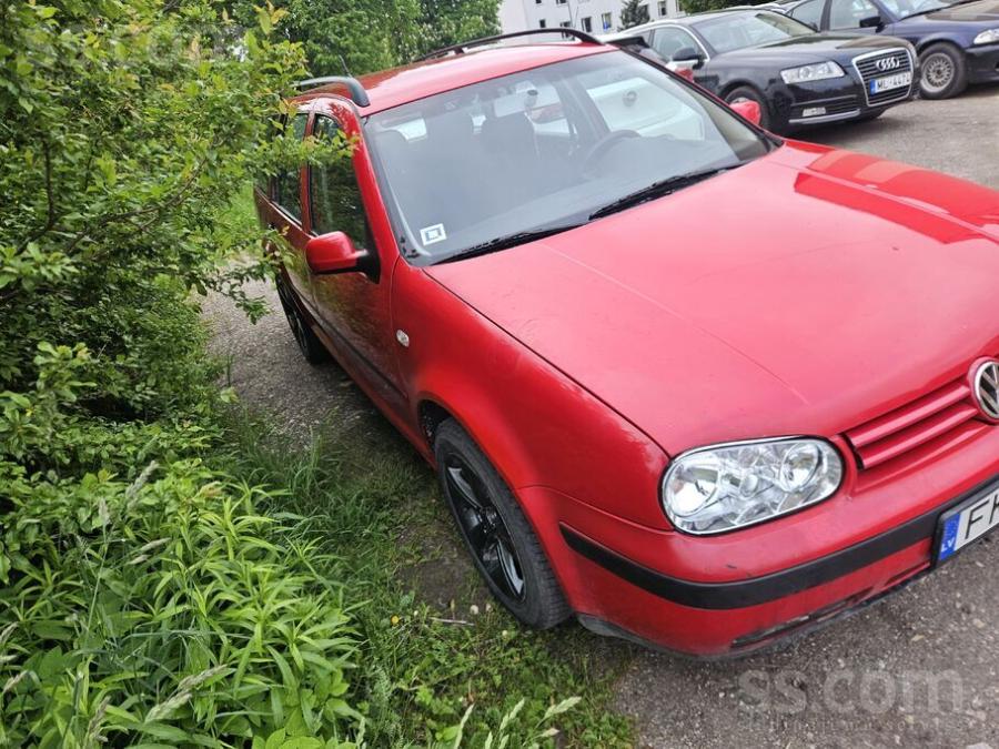 Sarkans Volkswagen Golf 2002 Valmiera, ar dzinēja tilpumu 1.90 L un nobraukumu 0 tūkst. km par 1050 €, foto 3 vietnē AUTOMOTO.COM.LV