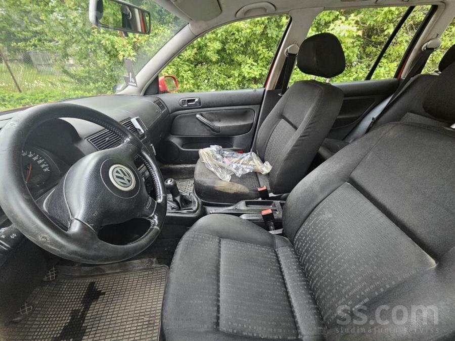 Sarkans Volkswagen Golf 2002 Valmiera, ar dzinēja tilpumu 1.90 L un nobraukumu 0 tūkst. km par 1050 €, foto 6 vietnē AUTOMOTO.COM.LV
